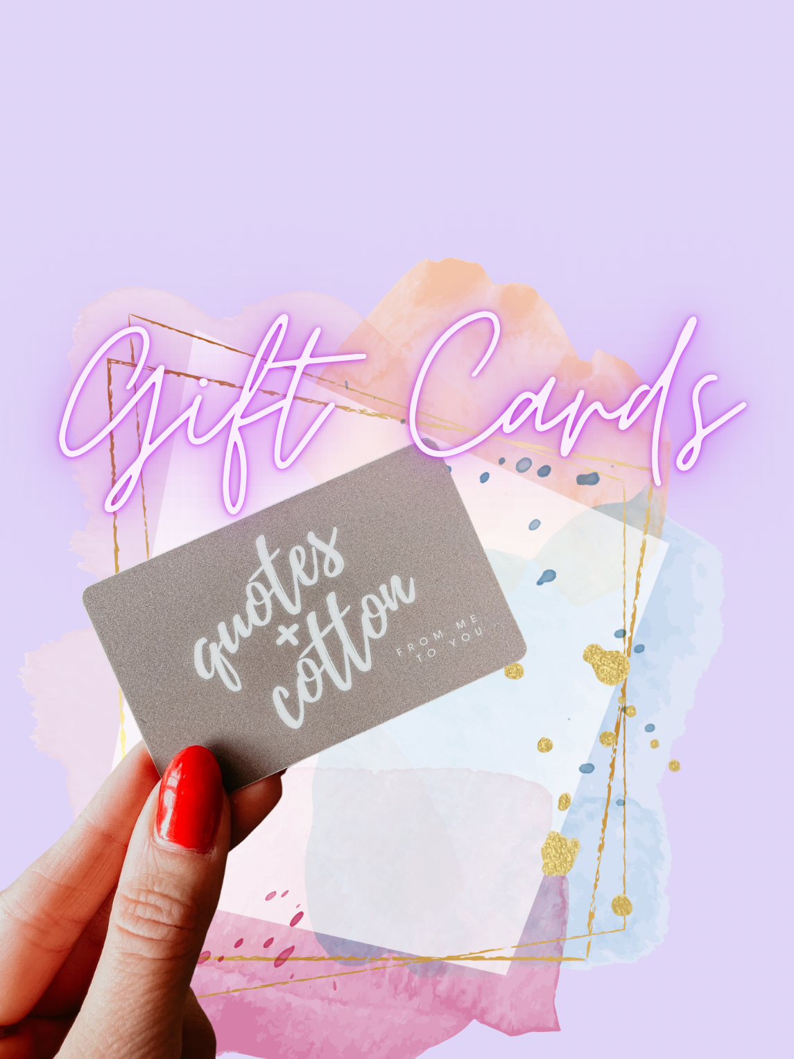 Gift Card — Quotes and Cotton